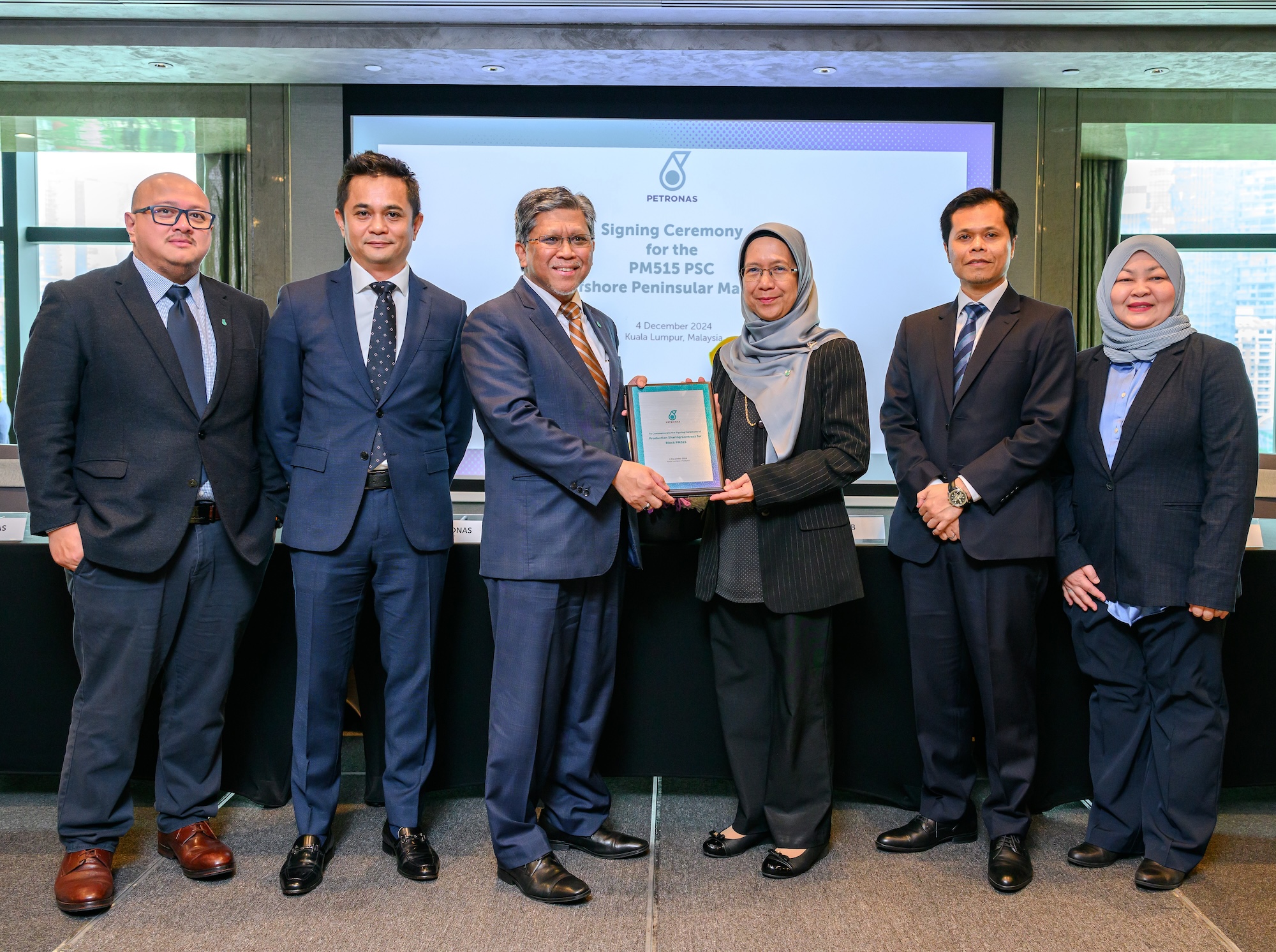 PETRONAS Awards Four New Production Sharing Contracts Under Malaysia Bid Round 2024 | PETRONAS ...